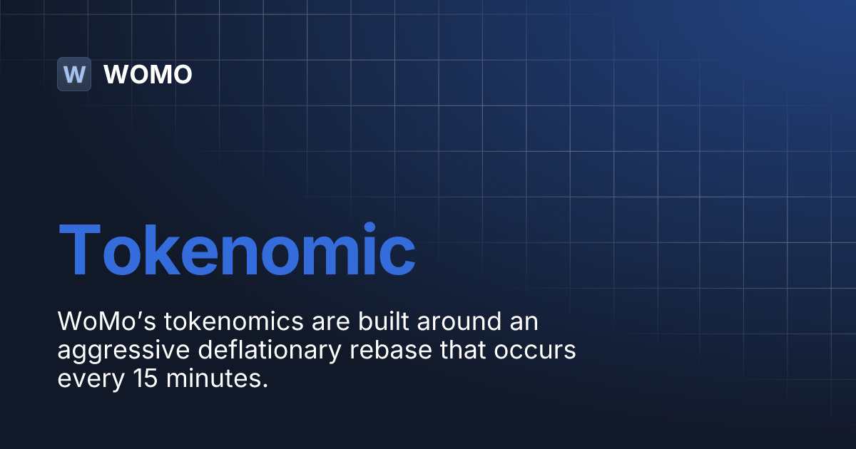 Tokenomic | WOMO